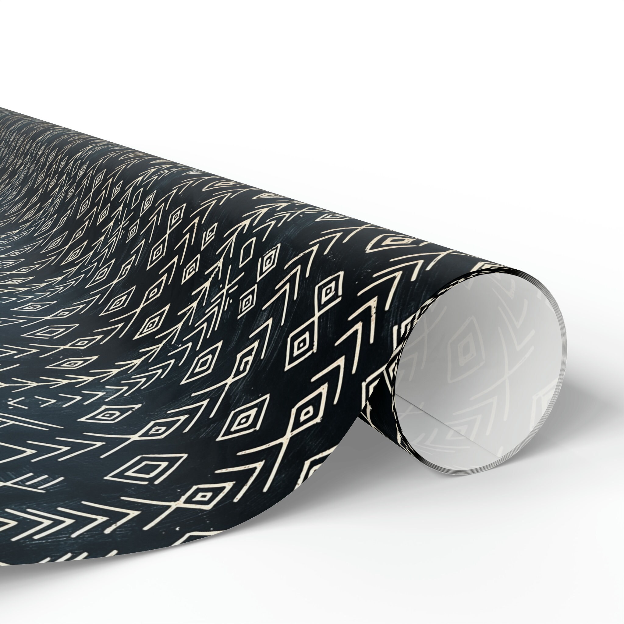 Indigenous Print Wrapping Paper Cultural Pattern Gift Wrap for Unique ...