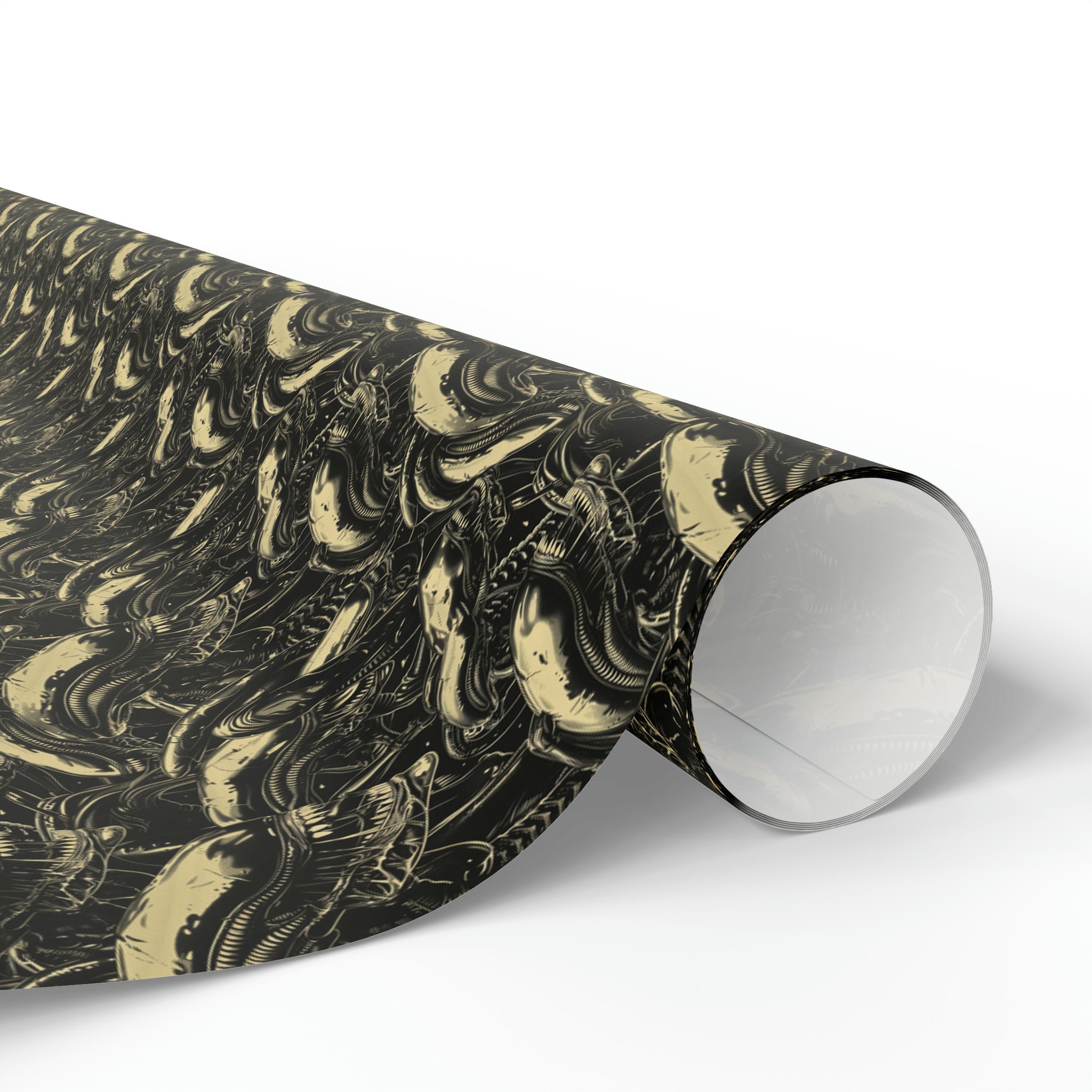 Alien Gift Wrapping Paper, Xenomorph Gift Wrap, Aliens Wrapping Paper ...