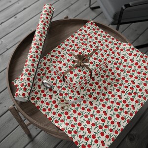 Tomato Wrapping Paper Vegetable Wrapping Paper Themed Wrapping Paper ...
