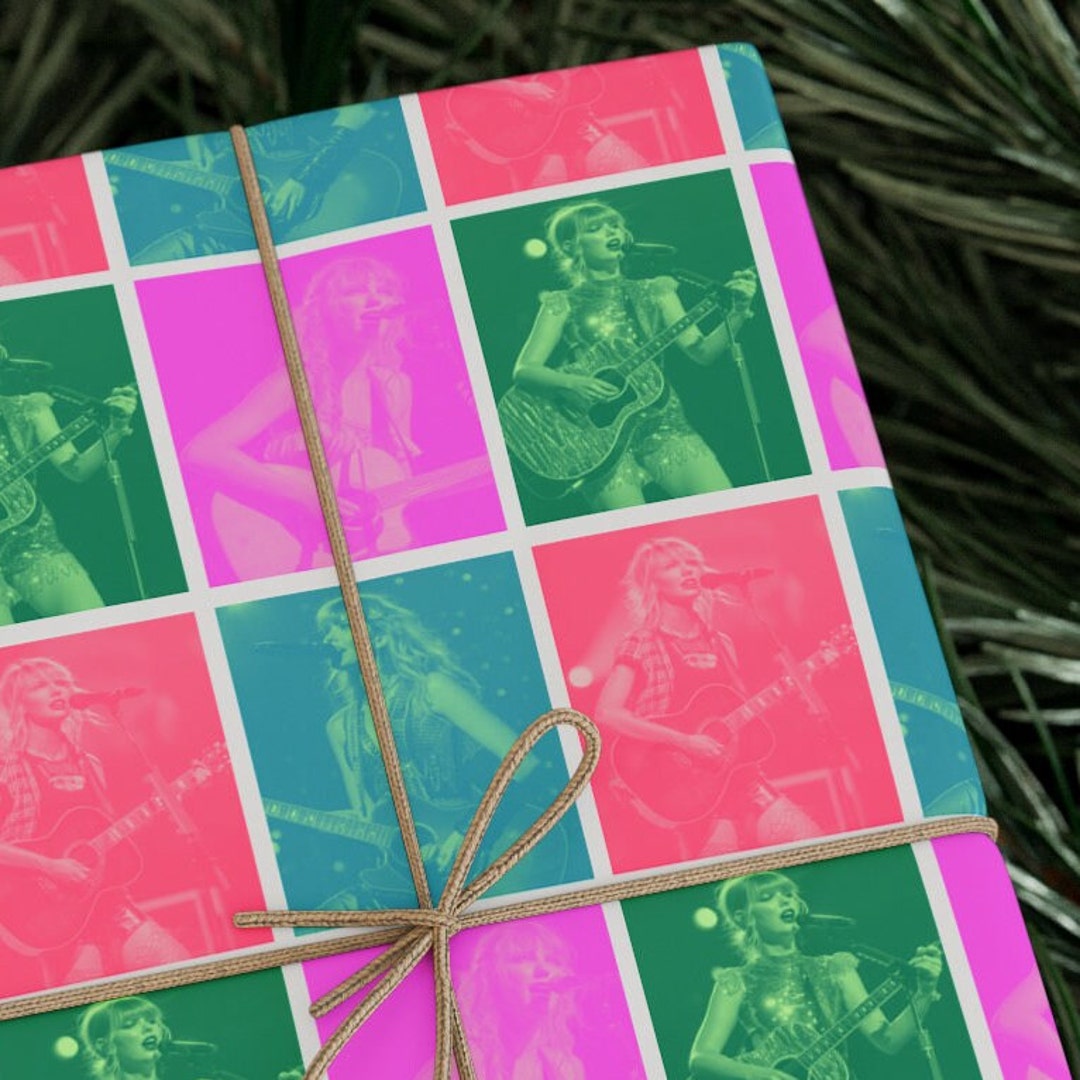 Taylor Swift Gift Wrapping Paper Swift-themed, Musical Design Gift Wrap ...
