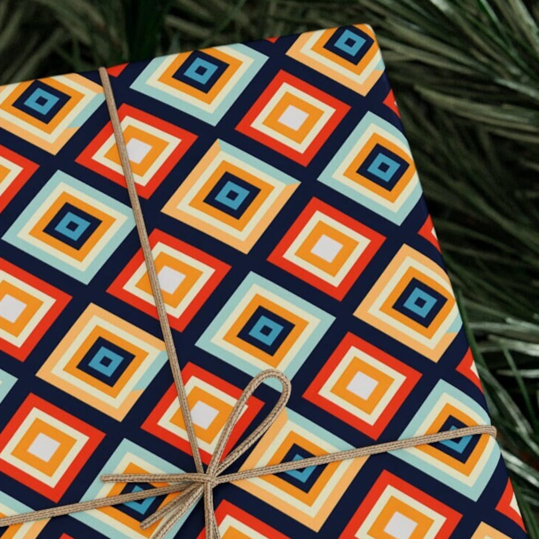 Diamond Wrapping Paper Geometric Wrapping Paper Birthday Gift Christmas ...