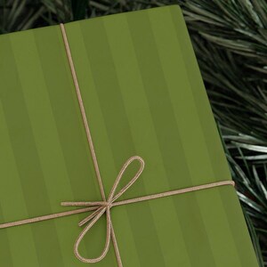 Green Wrapping Papers Green Gift Wrap for Weddings Birthdays Luxurious ...