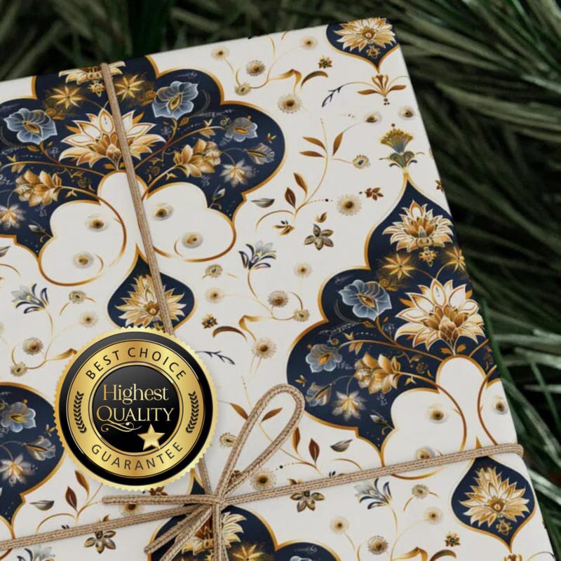 Eid Wrapping Paper - Etsy UK