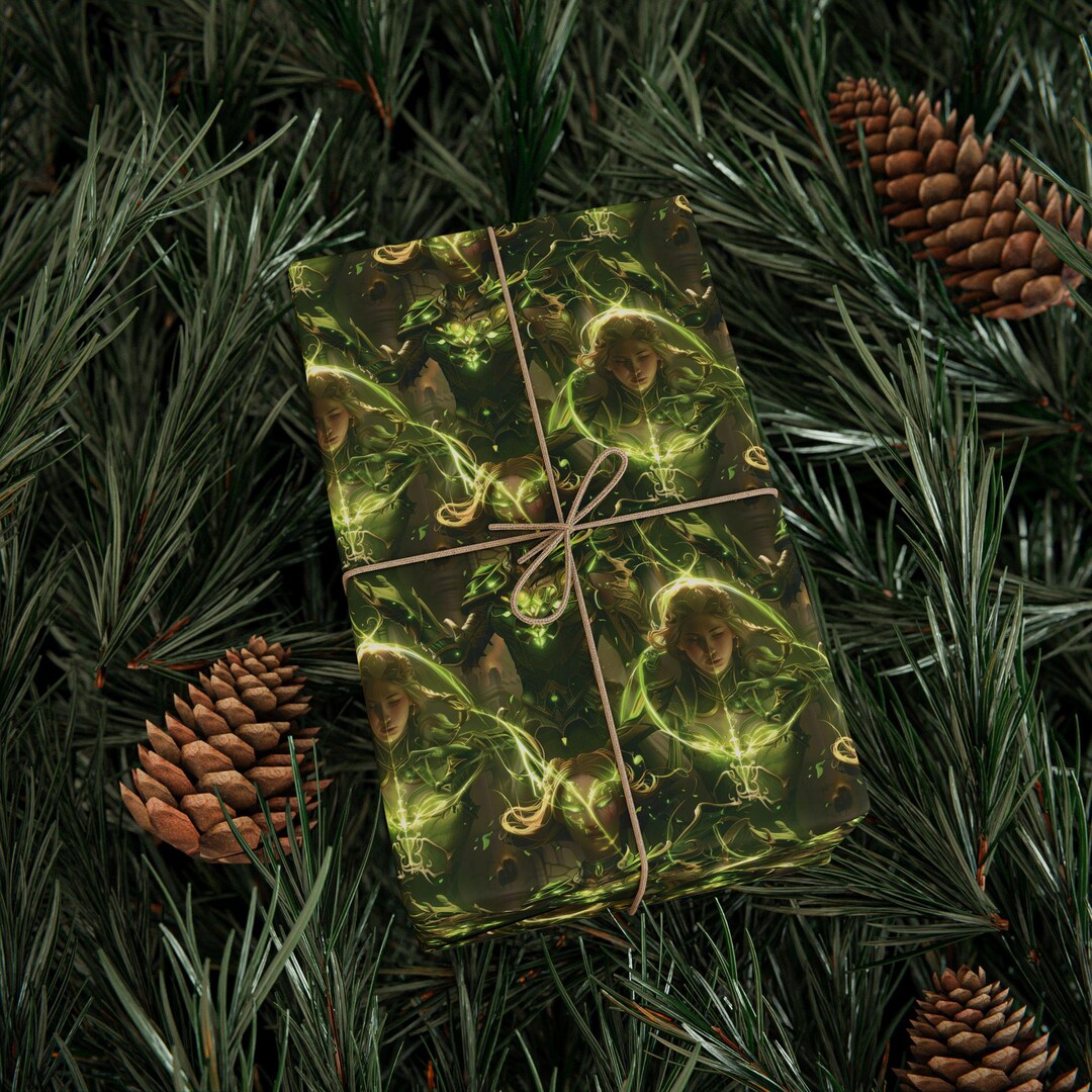 Magic the Gathering Wrapping Paper Fantasy Gift Wrapping, Magic the ...