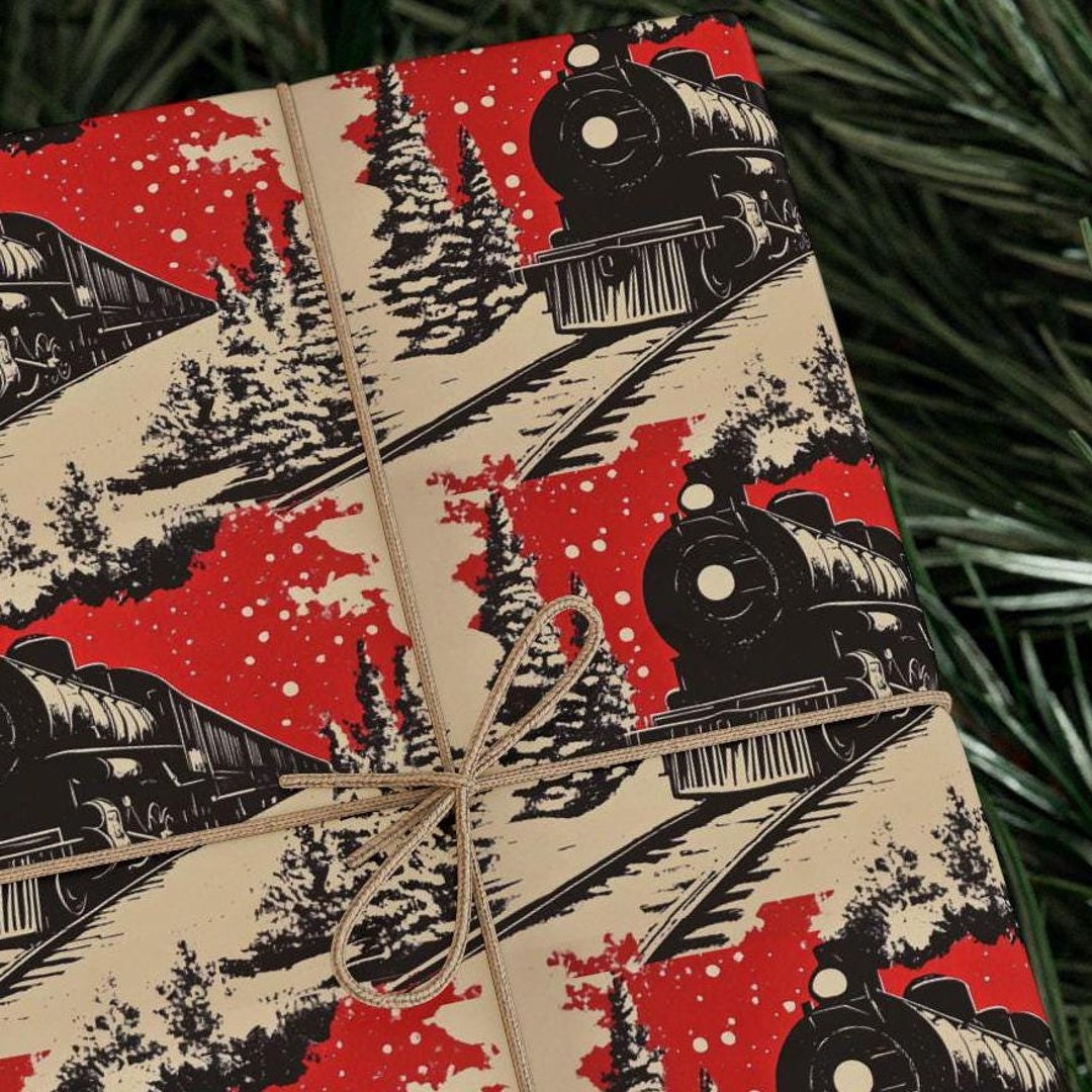Polar Express Wrapping Paper, Wrapping Papers, Christmas Gift Wrap ...