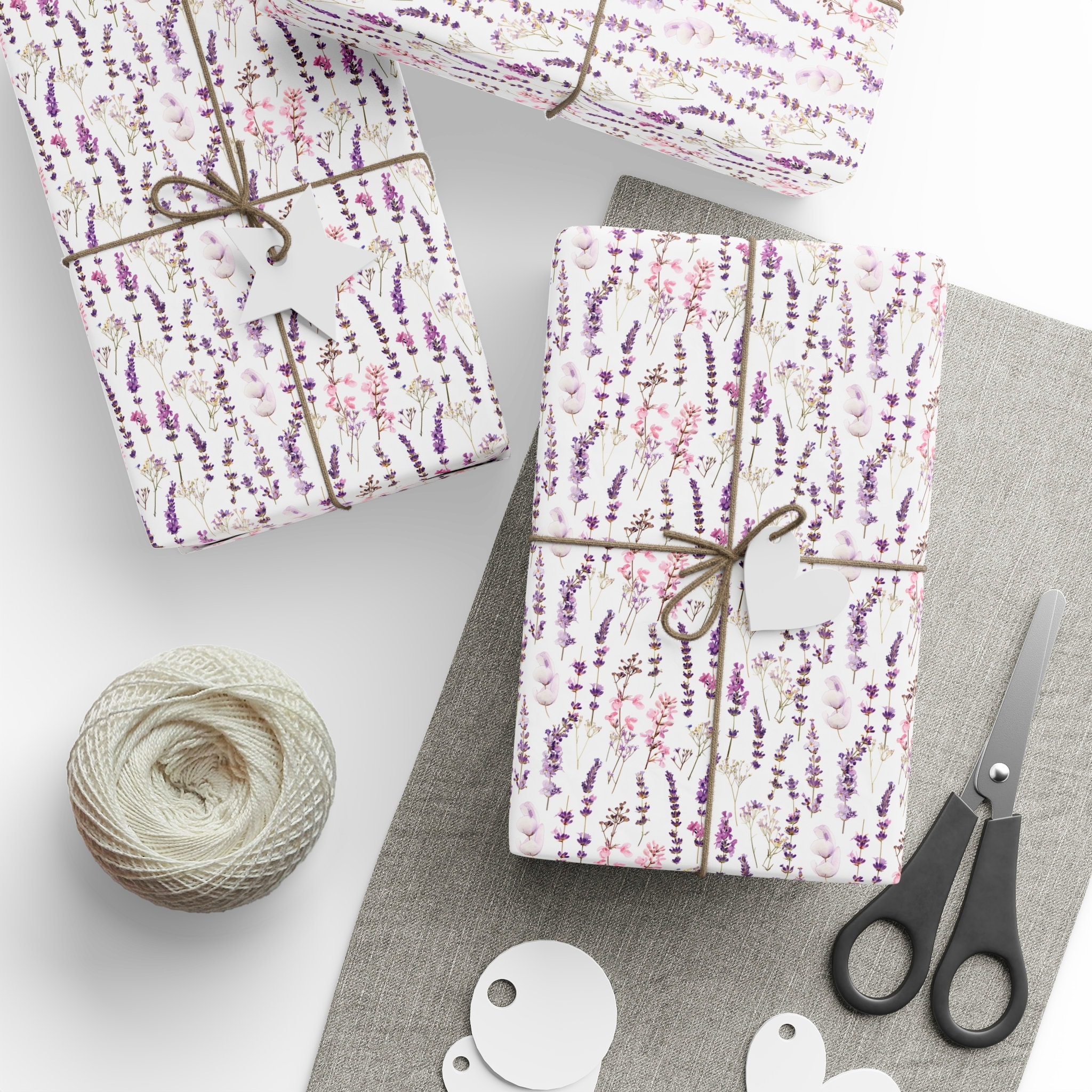 Lilacs Gift Wrapping Paper Lilac Gift Wrap Purple Flower Gift Wrap ...