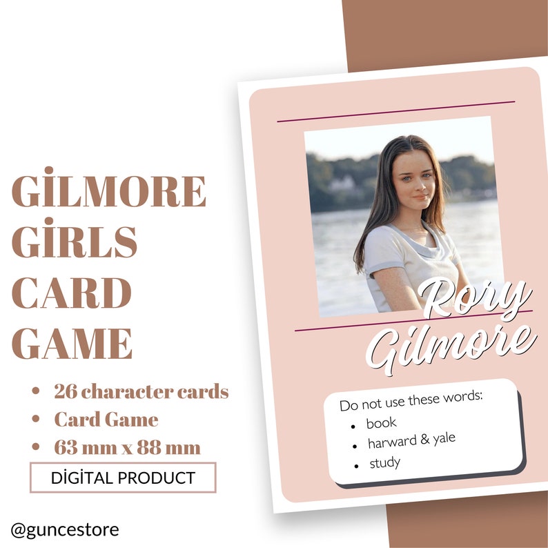Gilmore Girls Card Game | Stars Hollow Adventure | Rory Lorelai ...