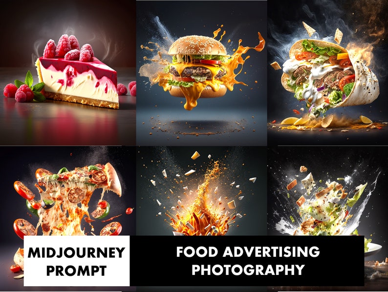 Midjourney Prompt for Food Advertising Photography Best - Etsy
