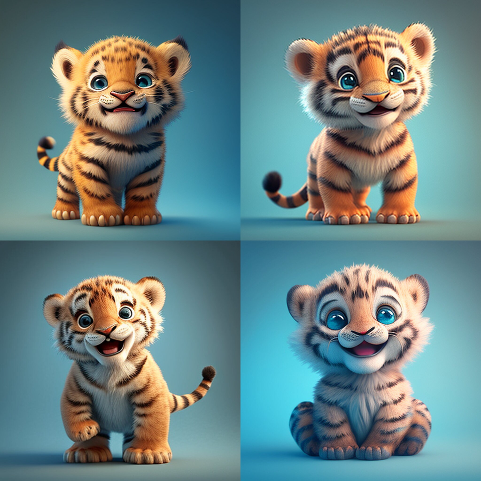 Midjourney Prompts for Cute Cartoon Animals, Best Midjourney Art Prompt ...