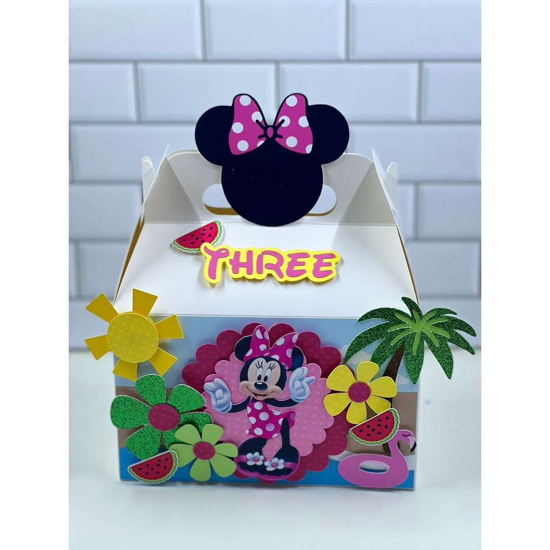 Minnie Mouse Summer Time Gable Box - Etsy