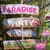 Hawaiian Direction Sign | Aloha Party Decor | Summer Decoration ...