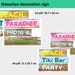 Hawaiian Direction Sign | Aloha Party Decor | Summer Decoration ...