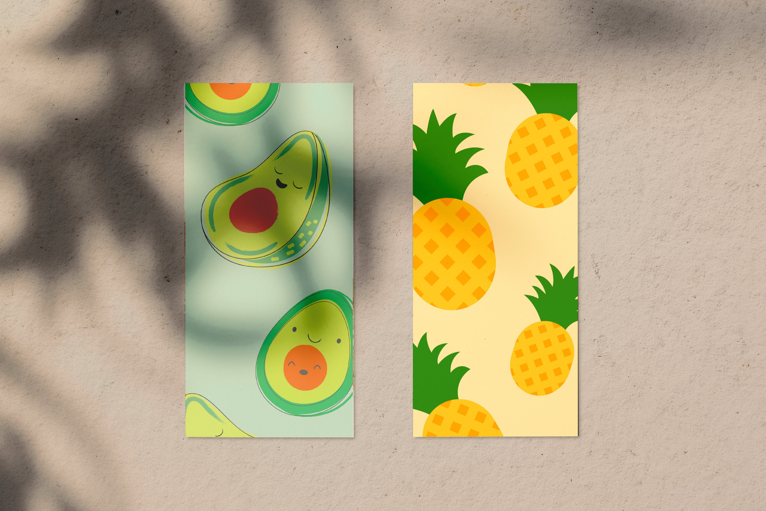 Cute Fruit Bookmarks Template Printable - 20pcs Digital | Berry ...