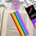 Lqbtq Bookmarks Template Printable - 10pcs Digital | Pride Bookmark ...