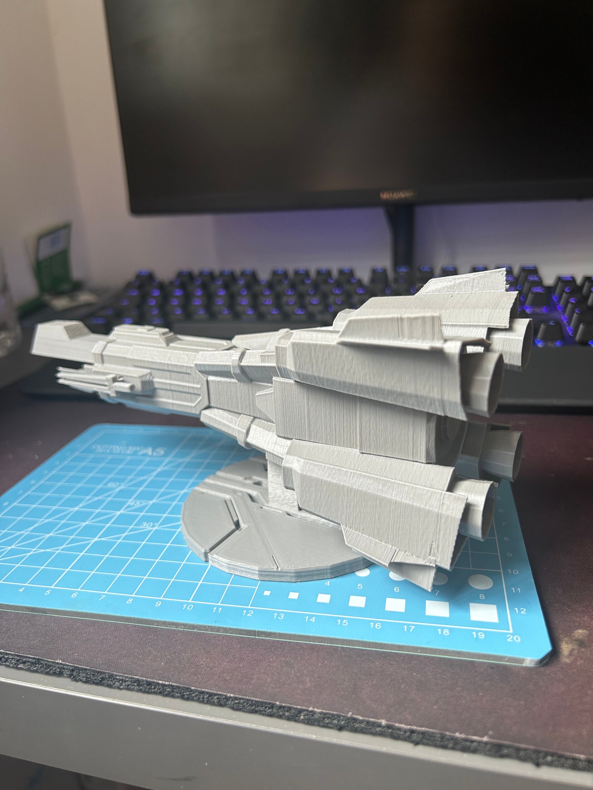 The Expanse - Donnager Model 3D Printed - Etsy