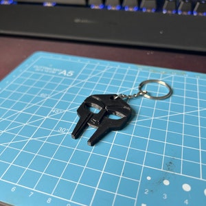 MF DOOM Mask Keyring - Etsy