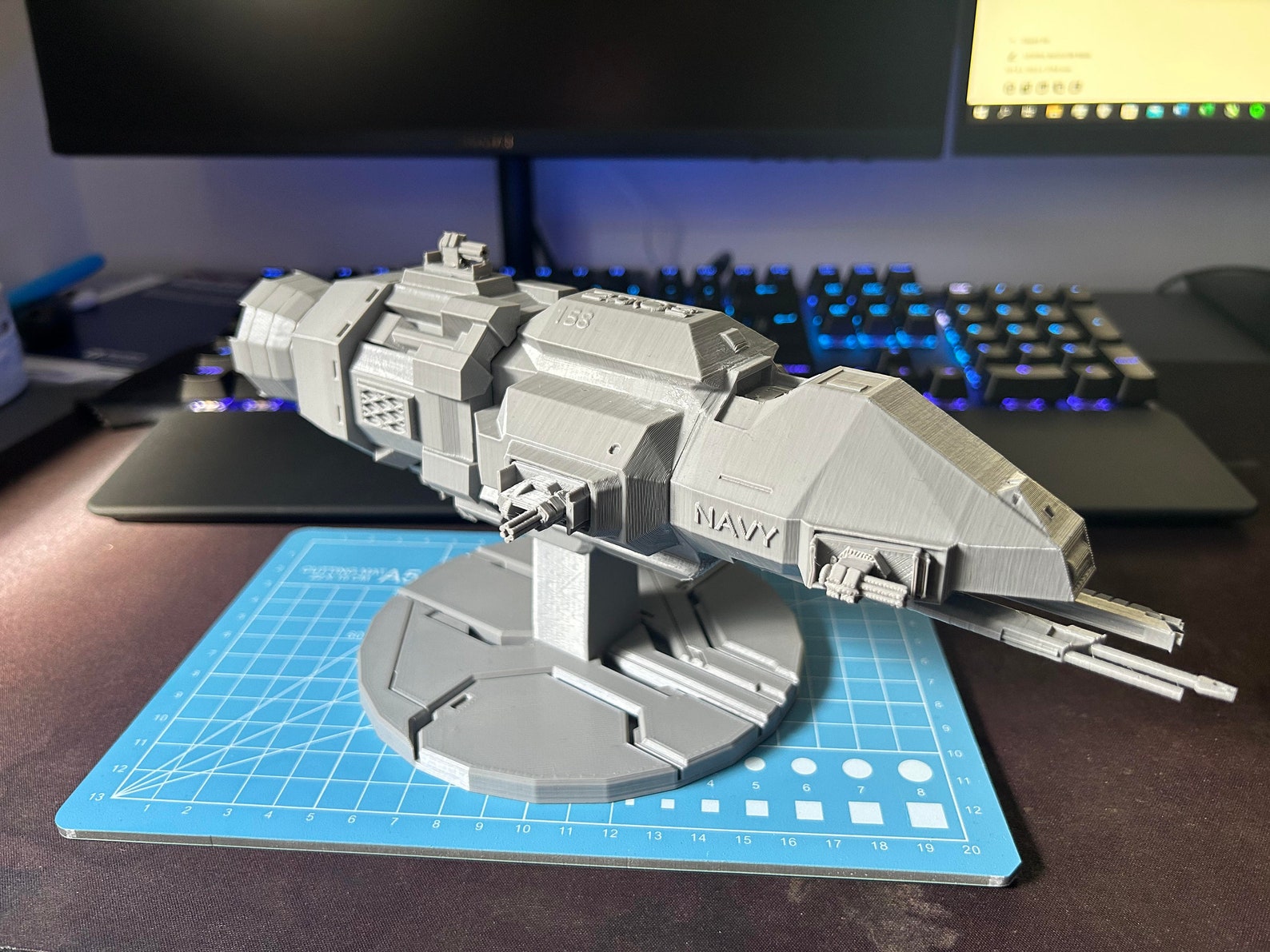 The Expanse Rocinante Model 3D Printed - Etsy UK