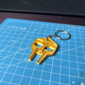 MF DOOM Mask Keyring - Etsy
