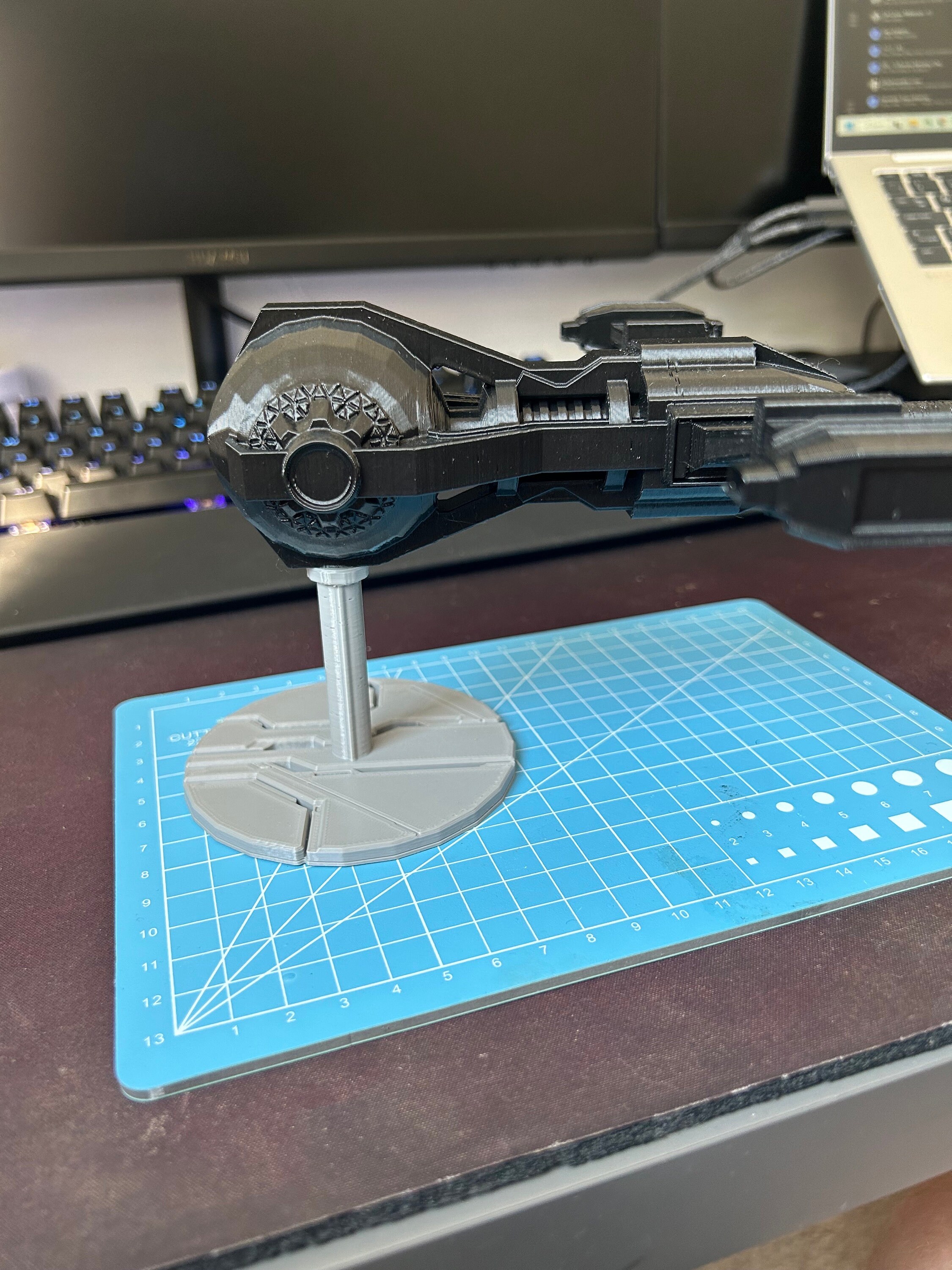Event Horizon Ship - 3D Printed Model - Etsy UK