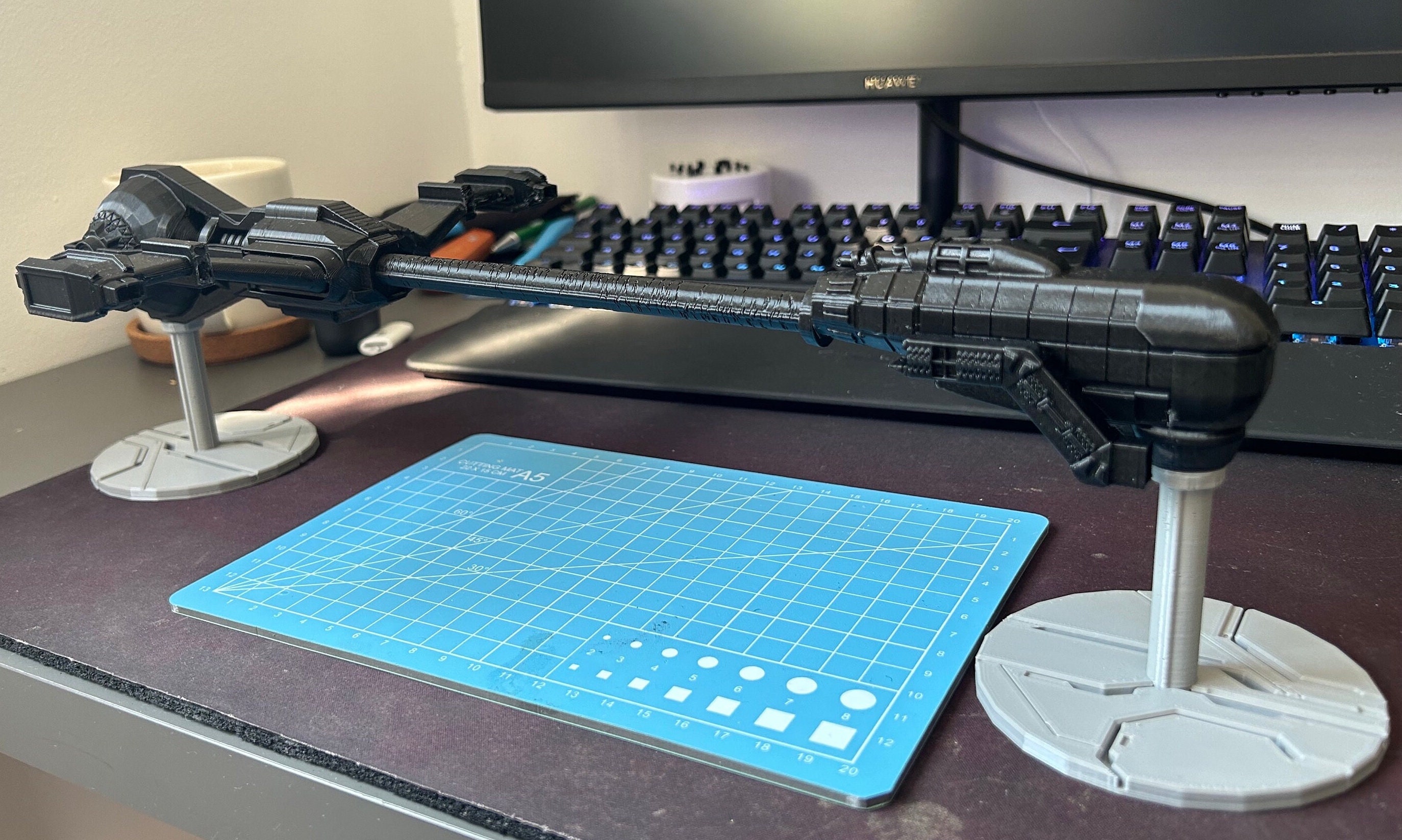 Event Horizon Ship - 3D Printed Model - Etsy UK