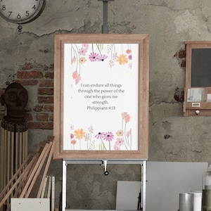 Spring Bible Verse - Etsy