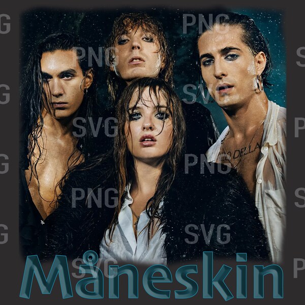 Maneskin Svg - Etsy Denmark