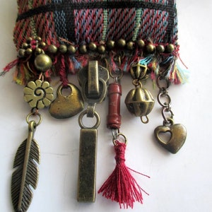 Amulet Necklace, Textile Necklace, Treasure Necklace, Totem Necklace ...