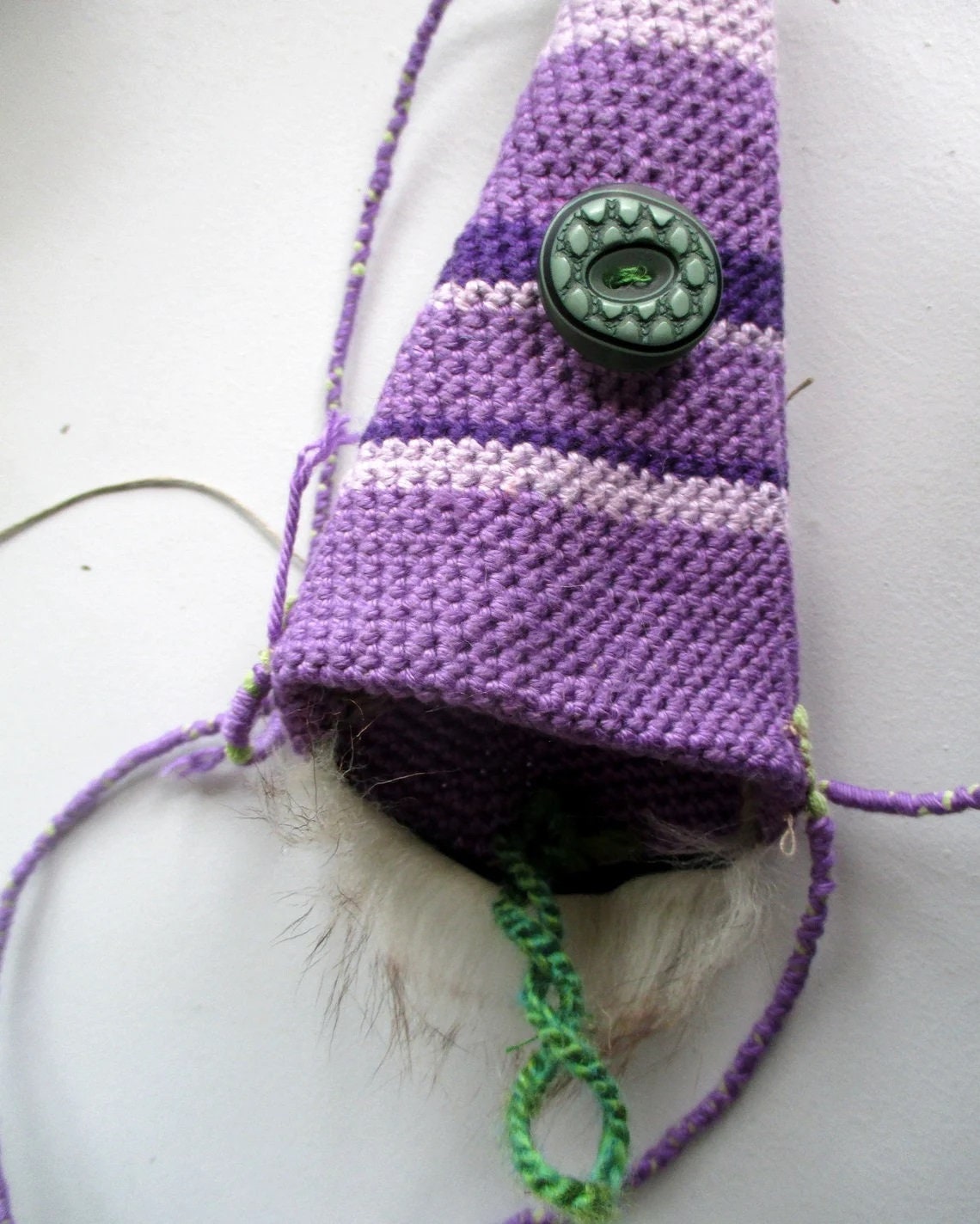 Crocheted Pixie Bag Purse Boho Fantasy Art Bag Gathering - Etsy