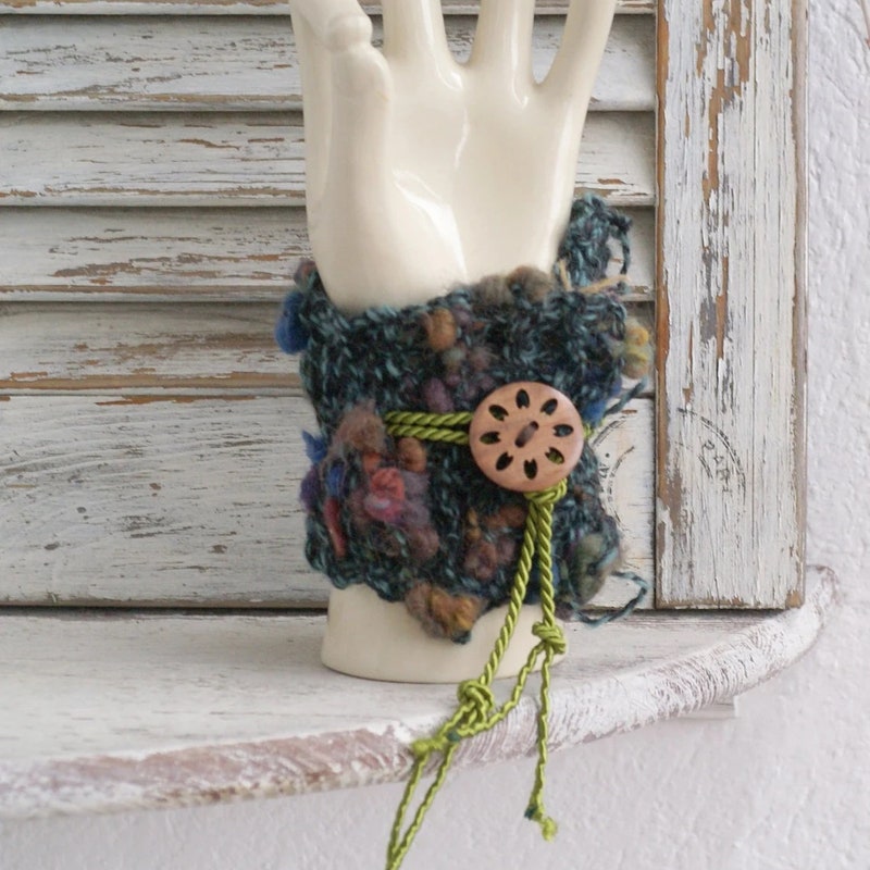 Wool Bracelet - Etsy