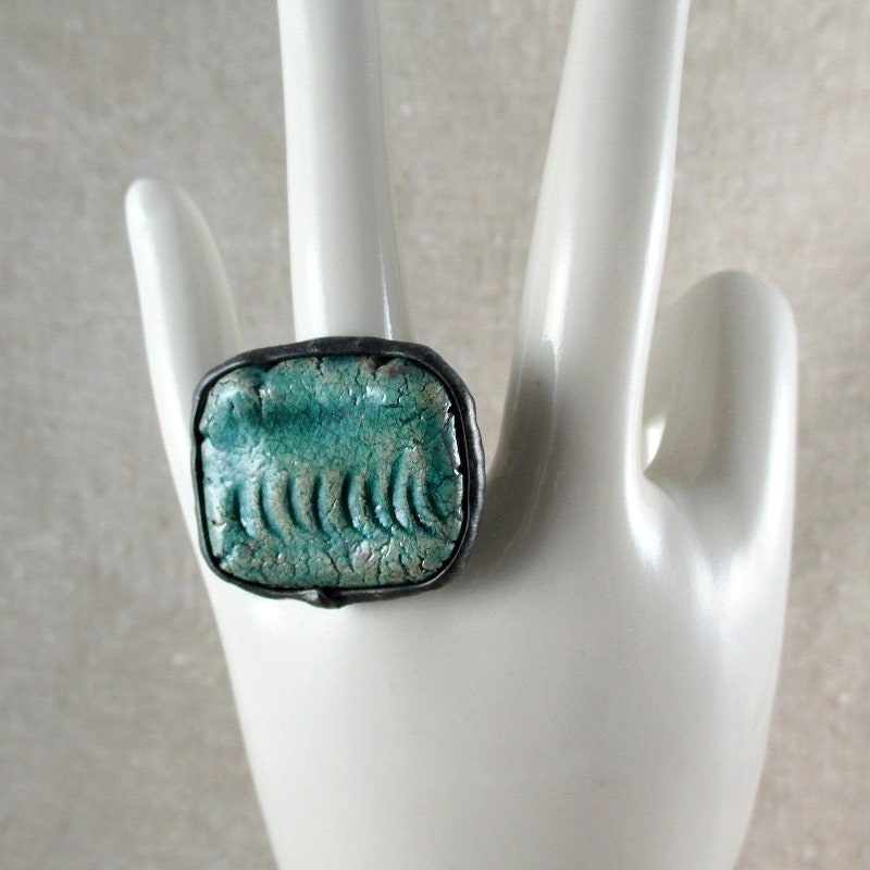 Ceramic Ring - Etsy