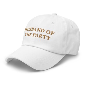 Husband of the Party Hat Funny Bachelorette Cap Hen Do Gifts Groomsman ...