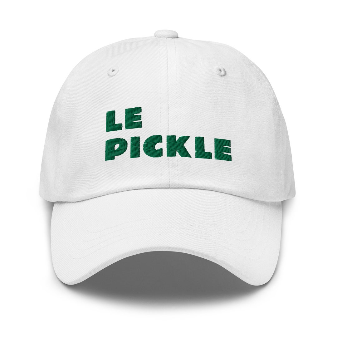 Le Pickle Hat Embroidered Pickles Gifts Pickleball Player Hat Pickle ...