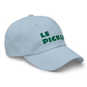 Le Pickle Hat Embroidered Pickles Gifts Pickleball Player Hat Pickle ...