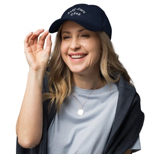 Self Care Club Dad Hat Wellness Lover Baseball Cap Cute Yoga Teacher ...
