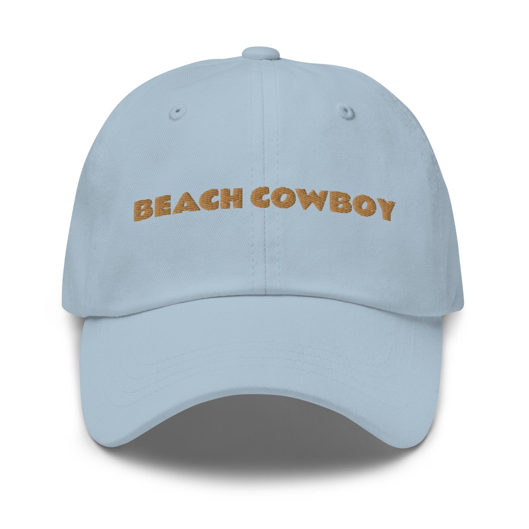 Beach Cowboy Hat Coastal Cowboy Gifts Embroidered Beachy Rodeo Gifts ...