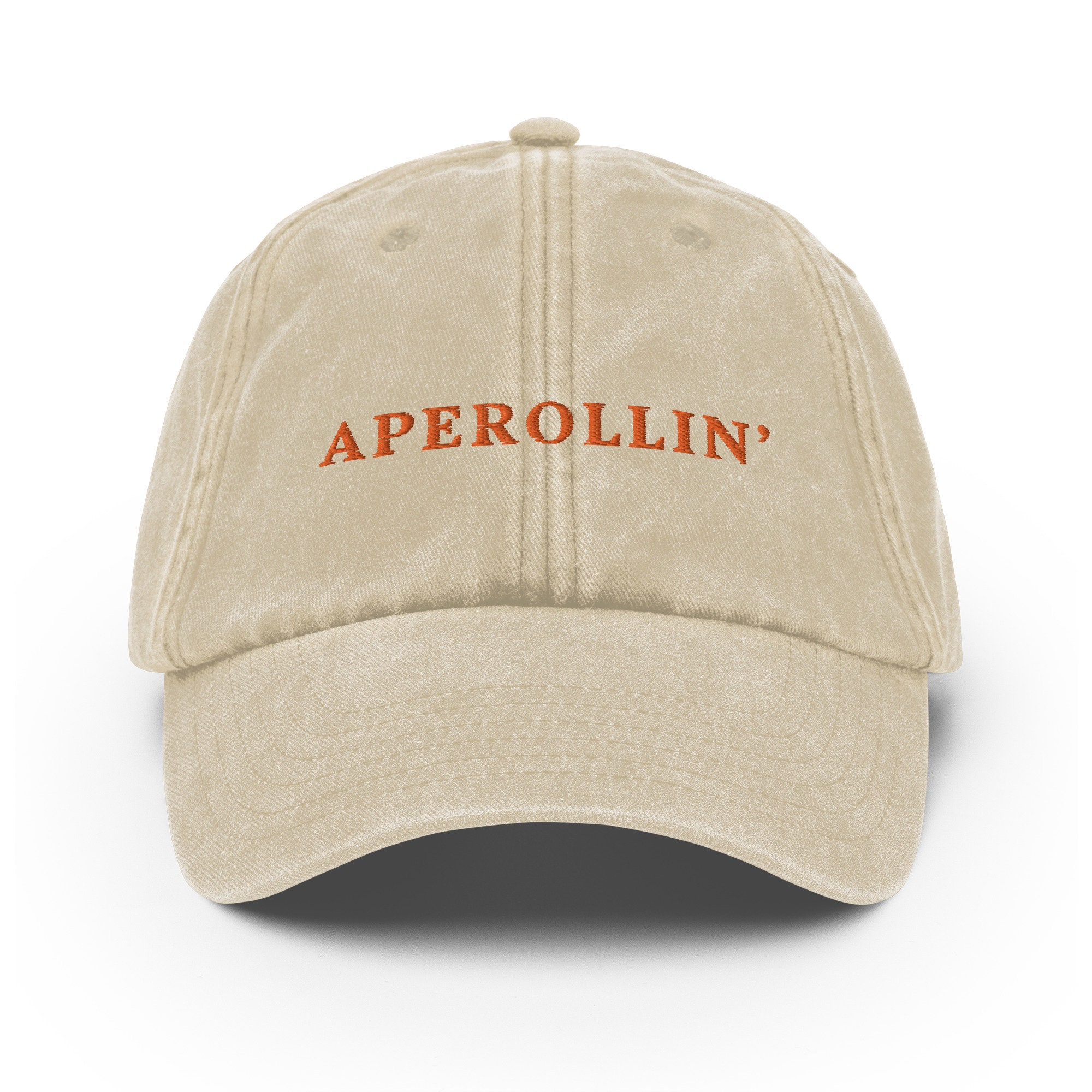 Aperol Spritz Vintage Hat APEROLLIN Cap Spritz Embroidered - Etsy UK
