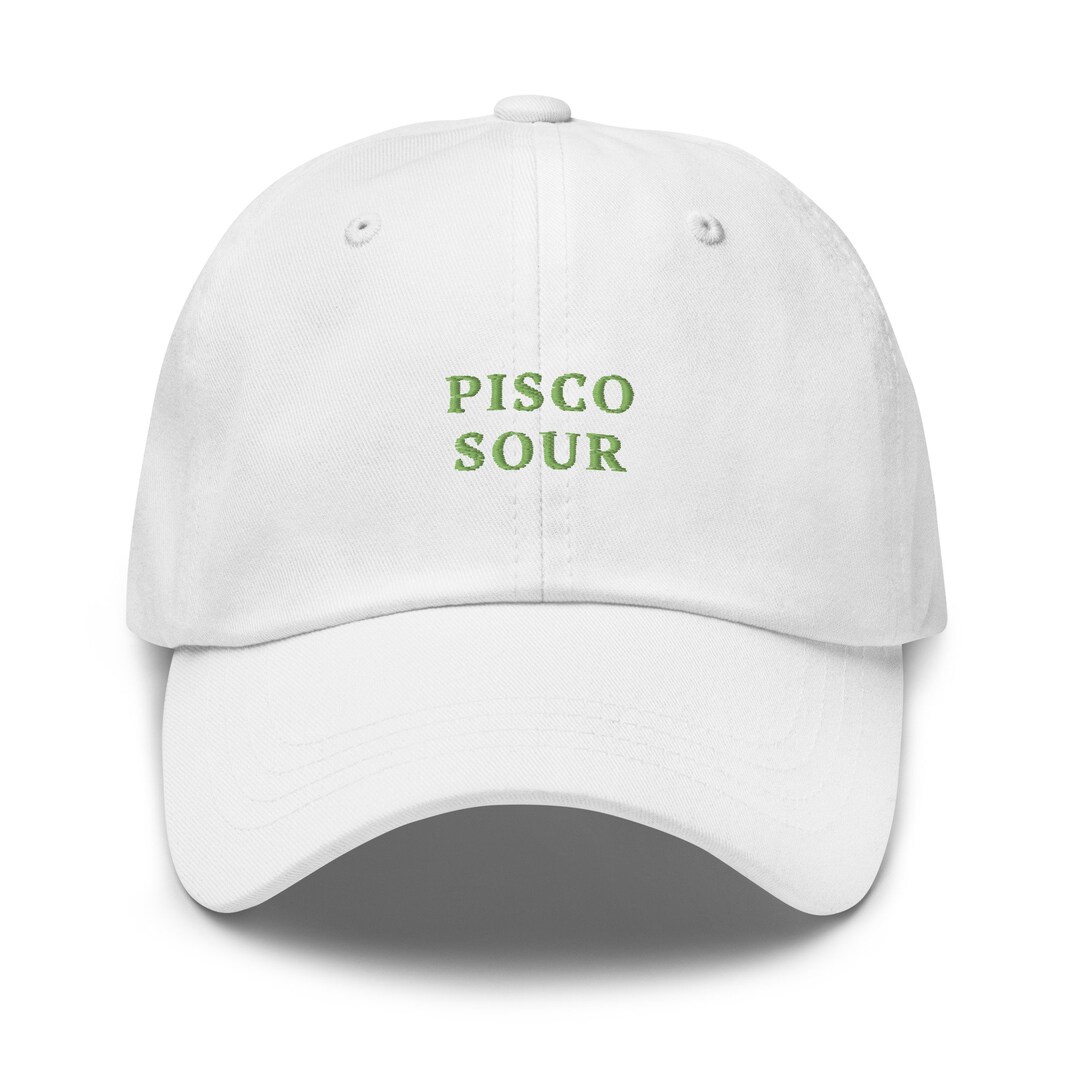 Pisco Sour Hat Pisco Sour Peru Gift Peru Cap Pisco Sour Hat Embroidered ...