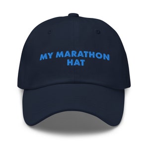 My Marathon Hat Marathon Runner Gift Running Cap Runner Gifts Track and ...