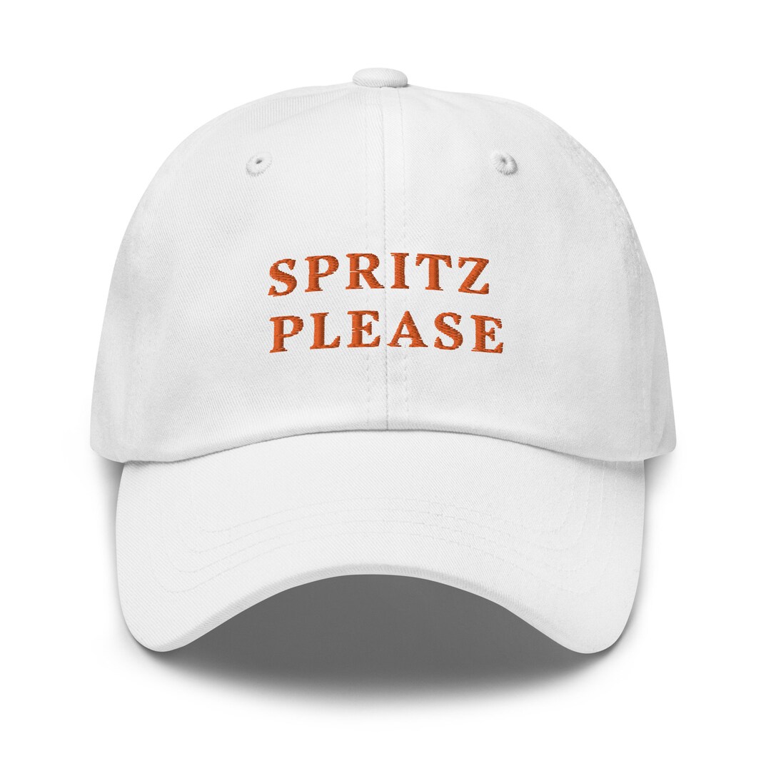 Spritz Hat Spritz Please Embroidered Hat Aperol Spritz Please Baseball ...