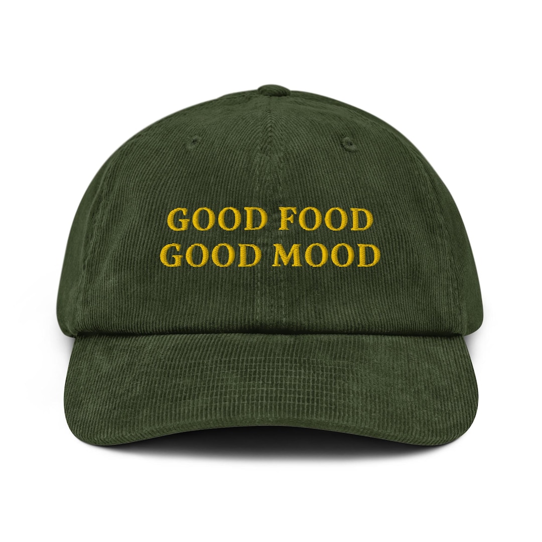 Good Food Good Mood Hat for Chefs Foodies and Culinary Enthusiasts ...
