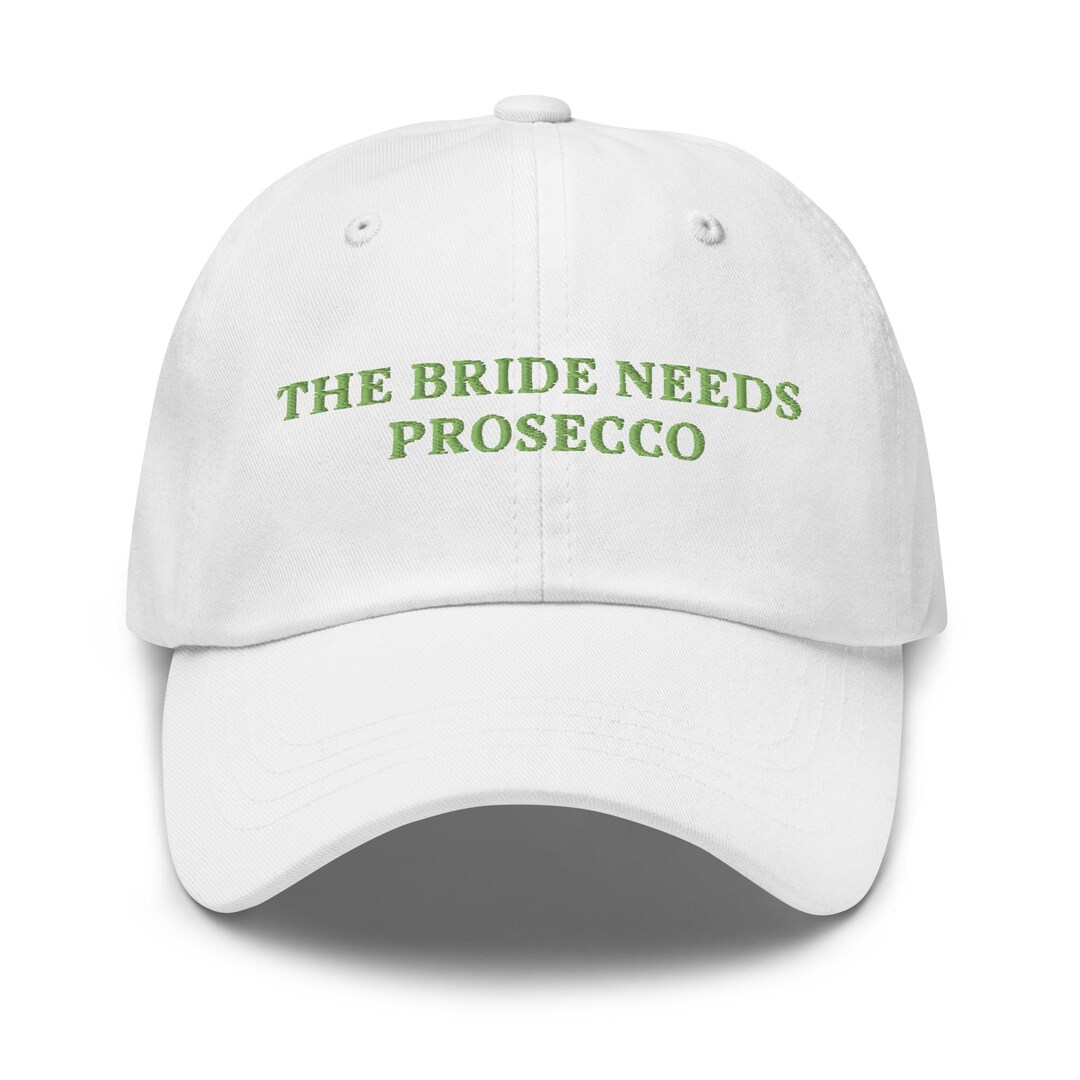 The Bride Needs Prosecco Hat Wedding Accessory Fun Bride Tribe Gift ...
