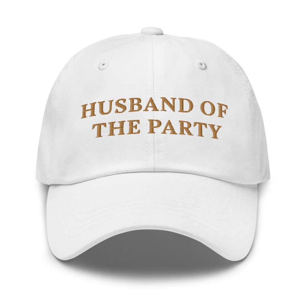 Husband of the Party Hat Funny Bachelorette Cap Hen Do Gifts Groomsman ...