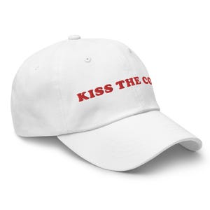 Kiss the Cook Hat Fun Gift for Chefs and Home Cooks Trendy Cap for ...