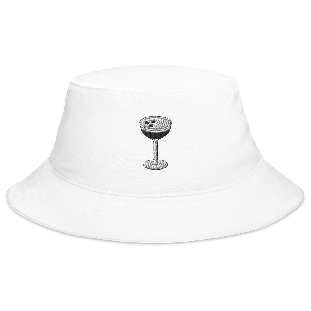 Espresso Martini Bucket Hat Coffee Cocktail Gifts Martini Lover ...