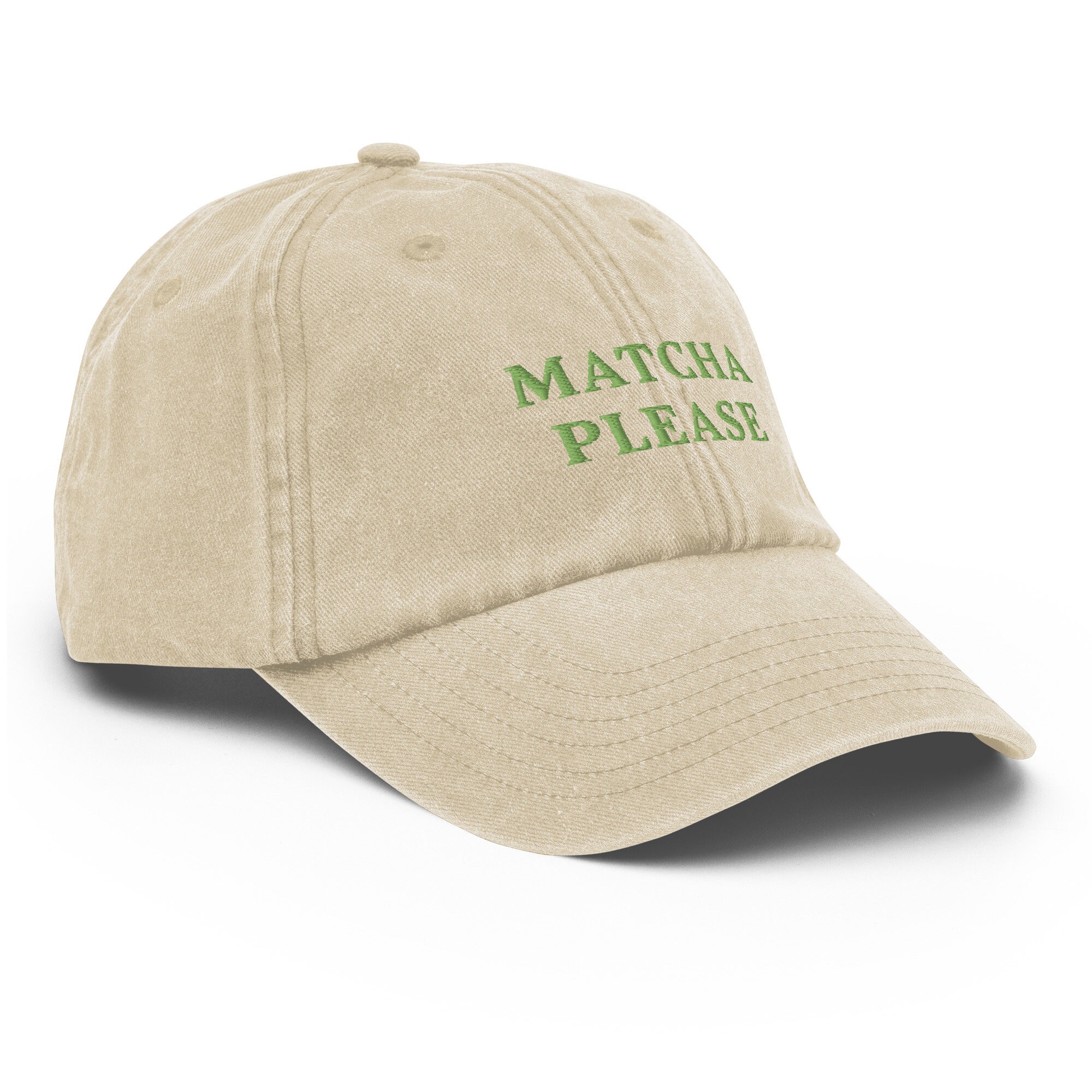 Matcha Please Vintage Hat MORE COLOURS Matcha Gift Matcha - Etsy