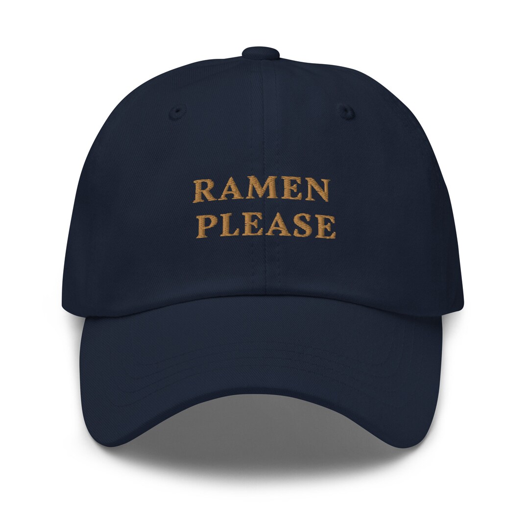 Ramen Hat Ramen Please Baseball Cap Ramen Noodles Gifts Japanese ...