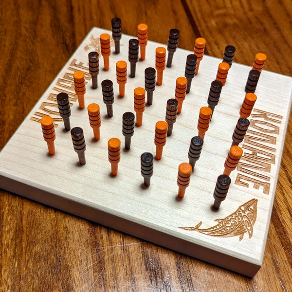 Checkers Board Game - Etsy