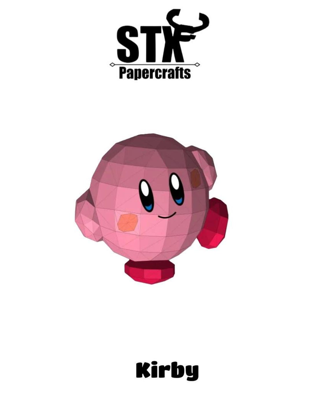 Kirby Papercraft Decor - Etsy