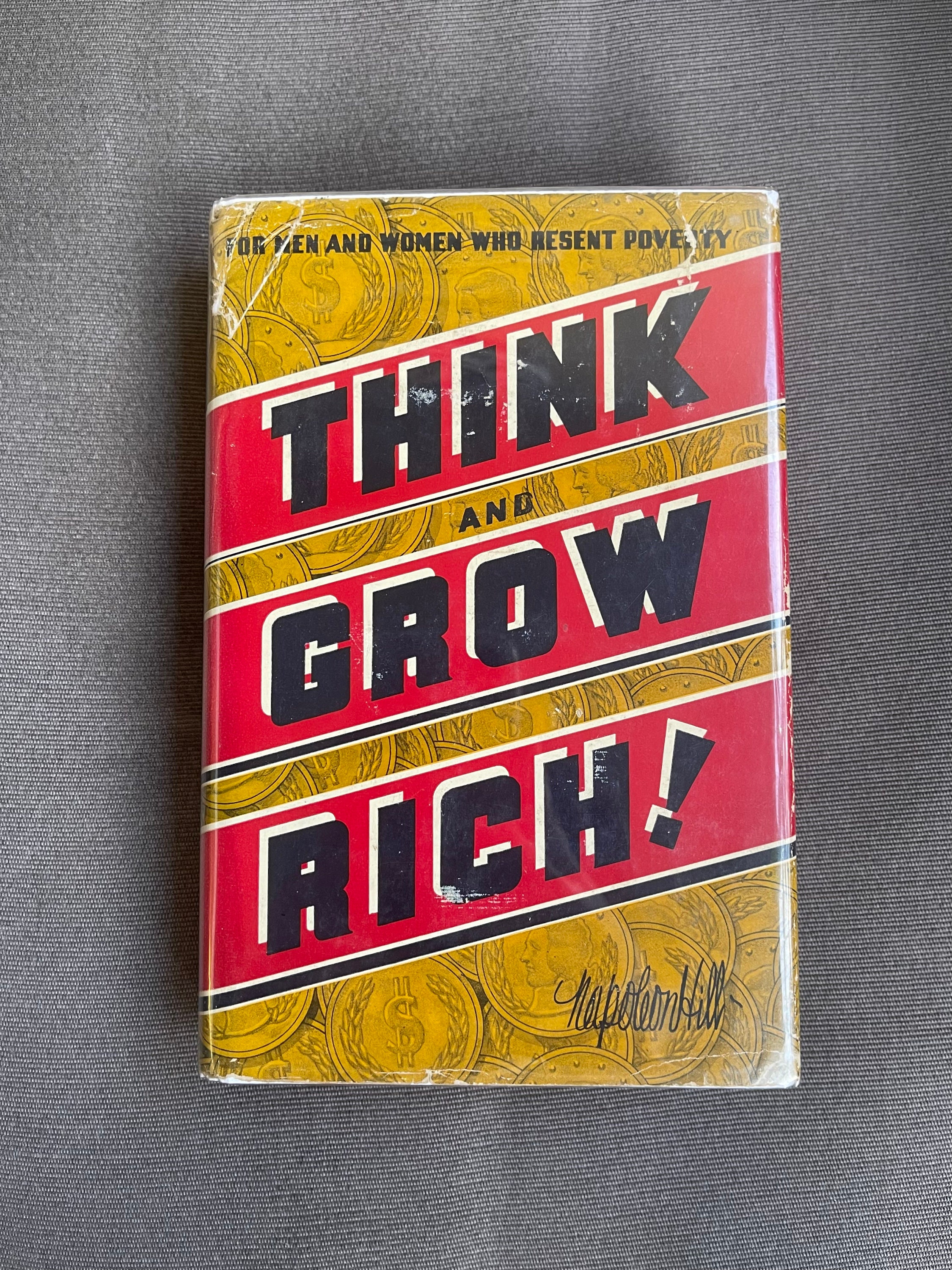 Think and Grow Rich (1937) First Edition First Printing by Napoleon ...