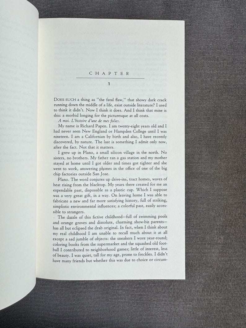 The Secret History (1992) First Edition First Printing by Donna Tartt ...